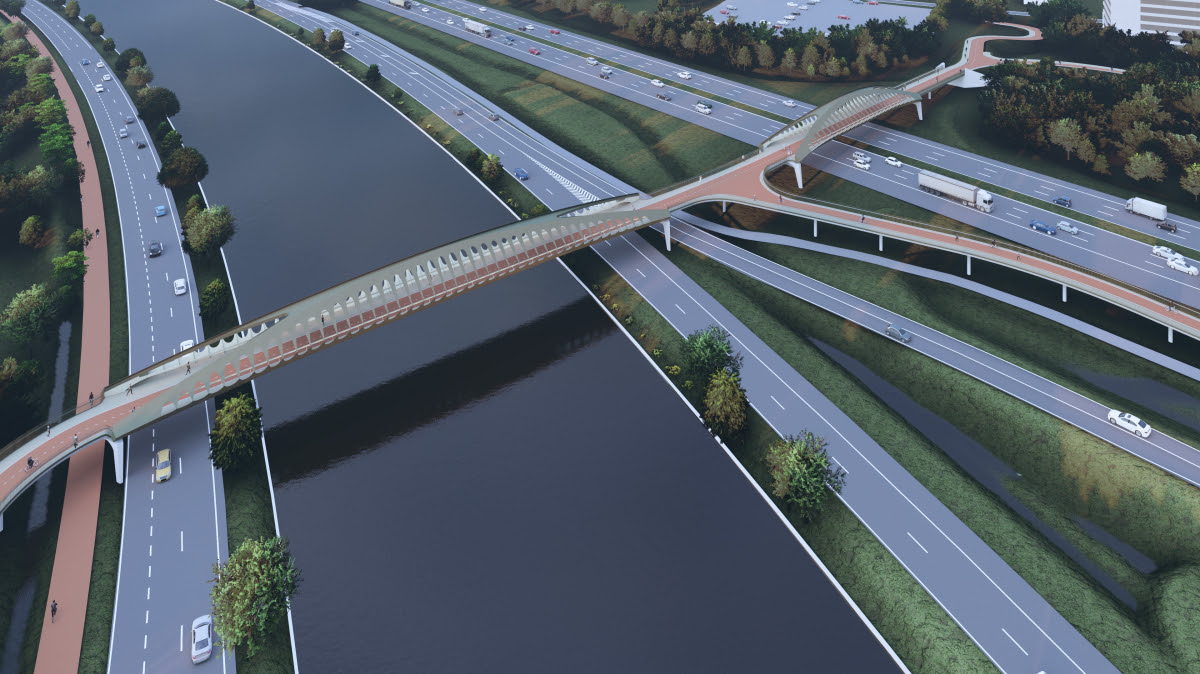 Nieuwe fietsbrug en transformatie ovonde moeten Campus Ardoyen ...