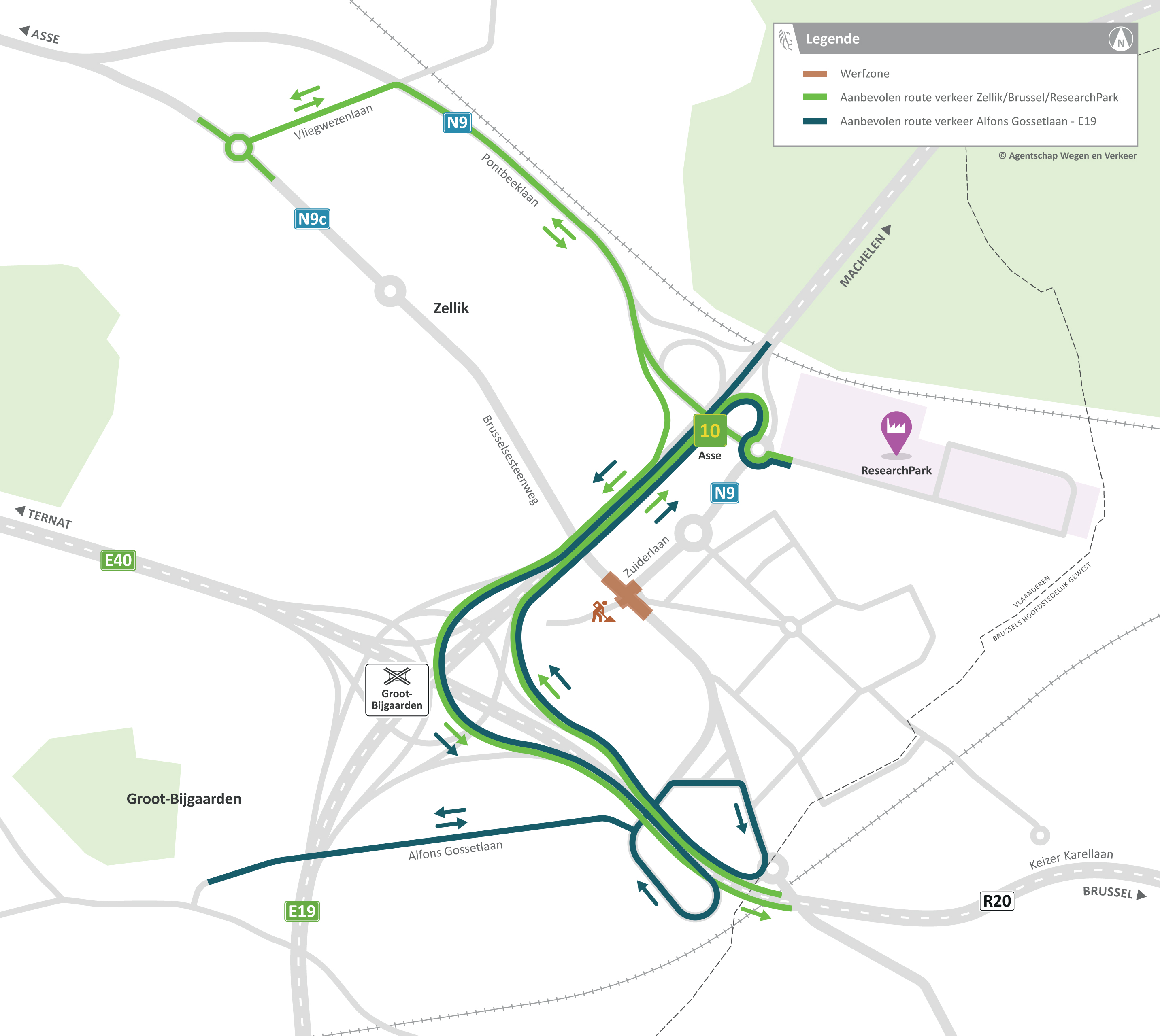 Actuele hinder | Wegen en verkeer