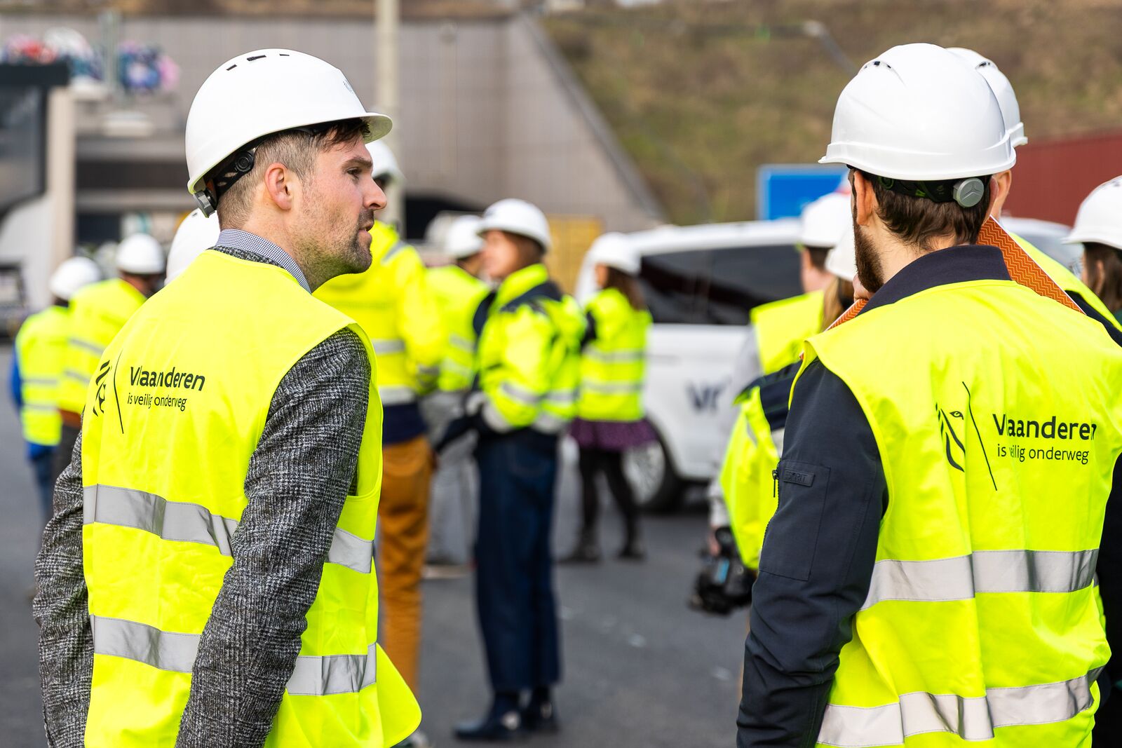 43 werven op Vlaamse autosnelwegen in 2025 | Wegen en verkeer