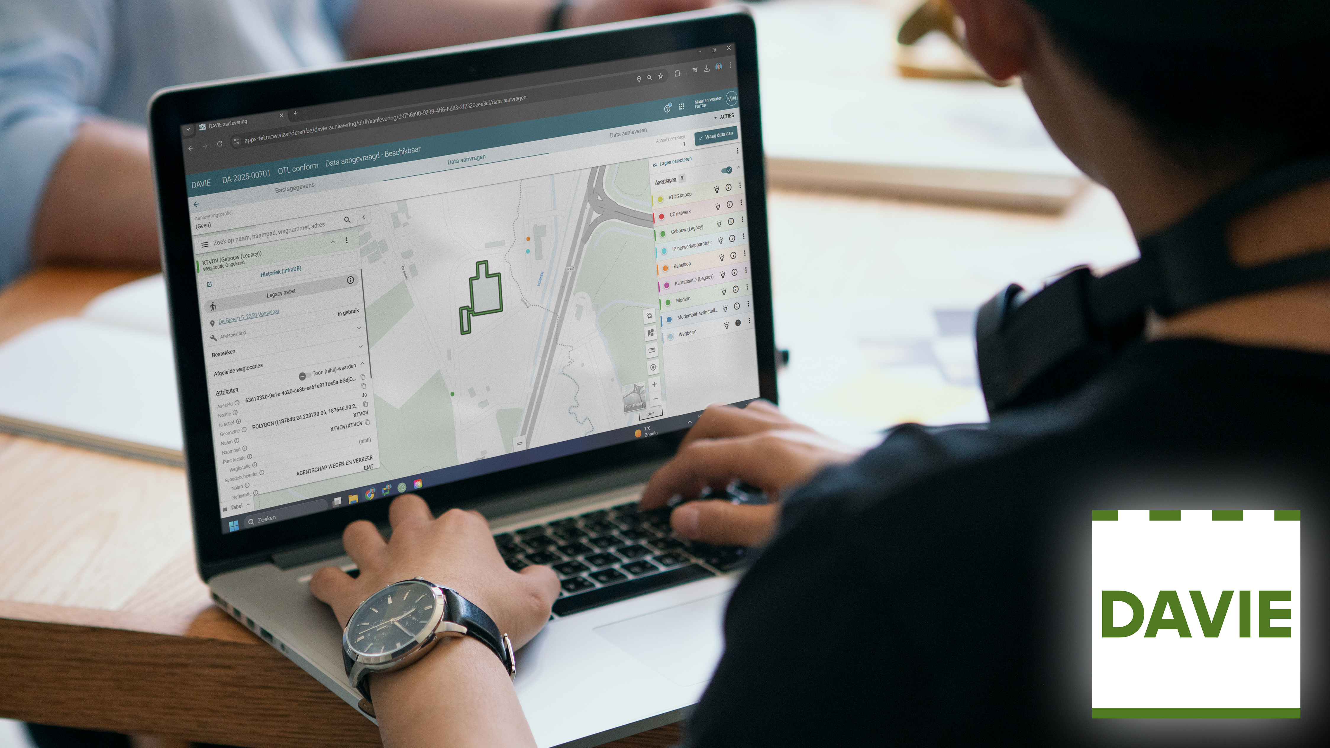 De uitgestoken hand - NIEUW: verbeterde kaartweergave in DAVIE | Wegen ...