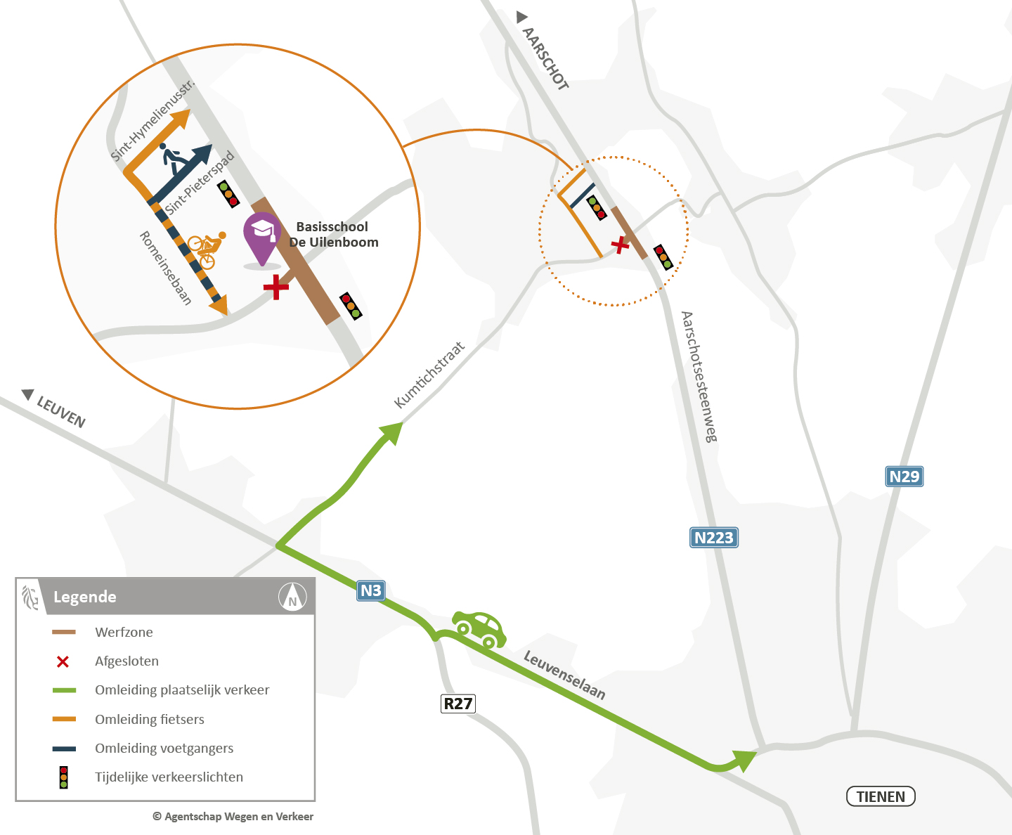 Actuele hinder | Wegen en verkeer
