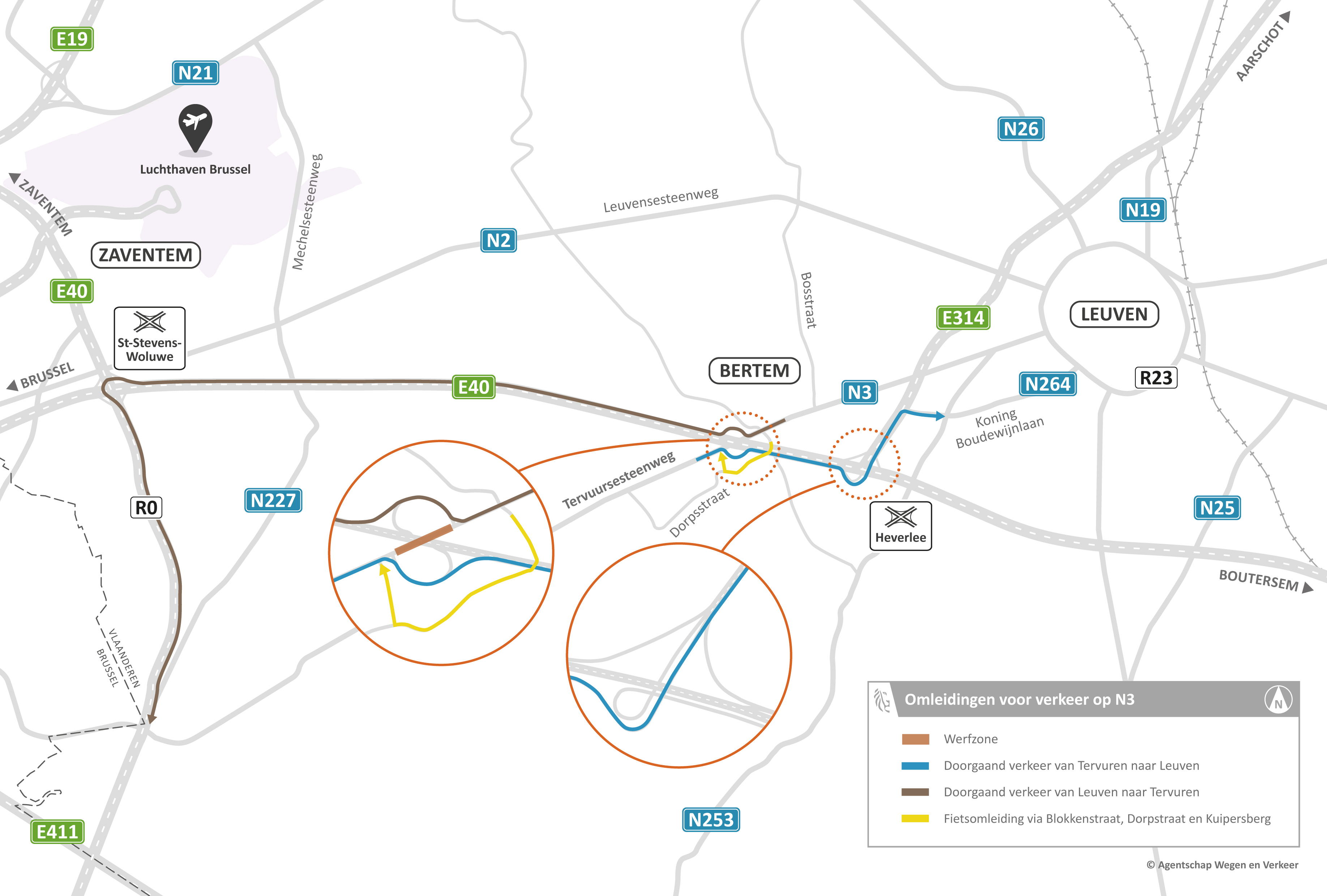 Actuele hinder | Wegen en verkeer