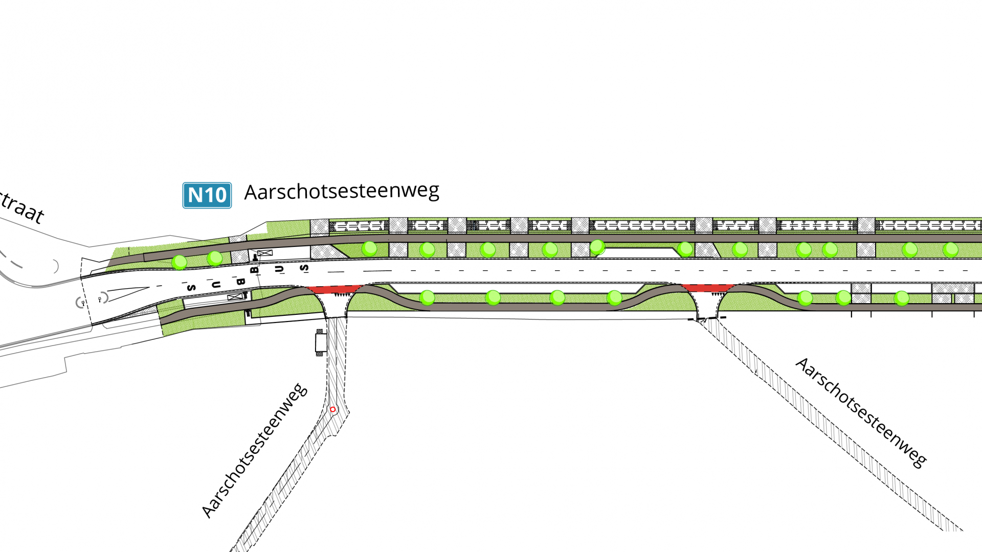 Aanleg fietspaden en herinrichting Aarschotsesteenweg tussen Lier en ...